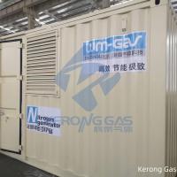 China Mobile Skid 40HQ Containized Nitrogen Gas Generation Plant With ASME Certificate for sale