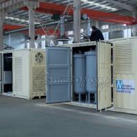 China 220V 50Hz High Efficiency Nitrogen Gas Plant With ISO Container for sale