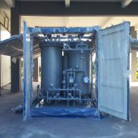 China 500SCFM ISO Shipping Container Nitrogen Gas Generation Plant No Installation Needed for sale
