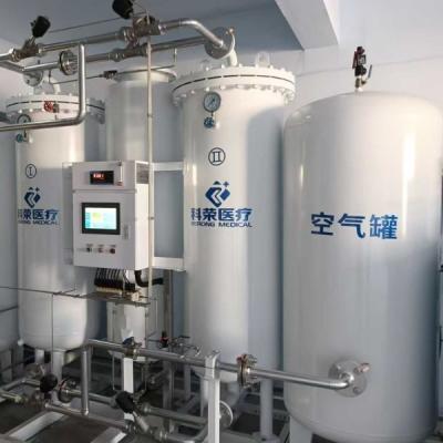 China 230V 60Hz Compressed Air Oxygen Generator With Atlas Copco Air Compressor for sale