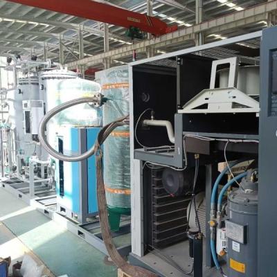 China Skid Mounted Design 20barG Work Pressure Nitrogen Generator For Laser Cutting for sale
