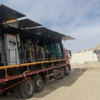 China Mobile Membrane Separation Nitrogen Generator With Diesel Air Compressor for sale