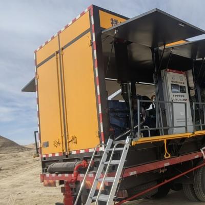 China Mobile Membrane Separation Nitrogen Generator With Diesel Air Compressor for sale