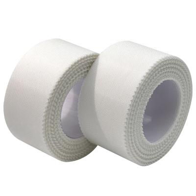 China 2.5cmx5m Elastic Breathable Silk Athletic Sports Tape Skin Protection Water Resistant for sale