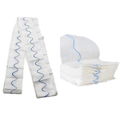 China 7.5cmx3.7m Sterile Kaolin Hemostatic Gauze Medical Compressed Wrap Bandage for sale