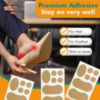 China Anti Wear Self Adhesive Heel Protector Tape PE Foam Foot Care Stickers for sale