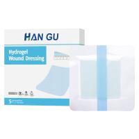 China 10x10cm Medical Hydrogel Wound Care Dressing For Burn OEM Logo Design for sale