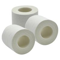 China OEM Breathable Medical Raw Material Zinc Oxide Cotton Tape 5cmx5m Easy Tear for sale
