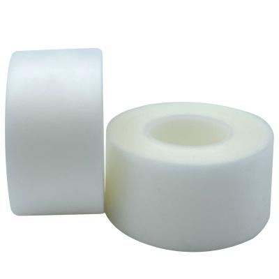 China Custom Brand Waterproof PE Medical Athletic Tape Surgical Adhesive Tape Transparent for sale