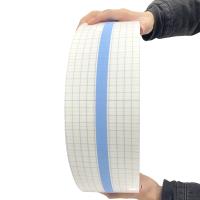 China Self Adhesive PU Polyurethane Film Dressing With S Cut Release Liner OEM Logo for sale