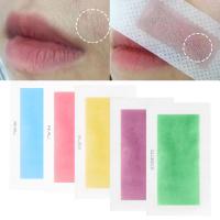 China Customized Vacuum Hair Removal Wax Strips 4.5x9cm 9x18cm Double Side Wax Tape for sale