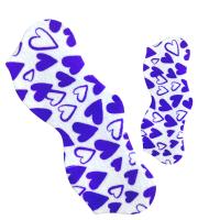 China Customized Blue Heart Design Nose Charcoal Mask Strips For Skin Cleanliness for sale