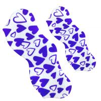 China Customized Blue Heart Design Nose Charcoal Mask Strips For Skin Cleanliness for sale
