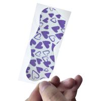 China Customized Blue Heart Design Nose Charcoal Mask Strips For Skin Cleanliness for sale