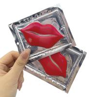 China Custom Size Hydrating Moisturizing Crystal Lip Mask Hydrogel Collagen Lip Patch OEM for sale
