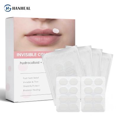 China Tea Tree Oil Waterproof Hydrocolloid Cold Sore Patch Natural Ingredient 8 Dots/Sheet for sale