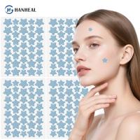 China Customized Color Hydrocolloid Acne Pimple Patch Star Shape For All Skin Types for sale