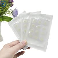 China 12 Dots 0.3mm Invisible Hydrocolloid Pimple Patch For Acne Treatment EO Sterility for sale