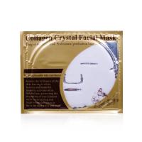China Customized Facial Care Mask 24k Gold Hydrating Collagen Face Mask Sheet Brightening for sale