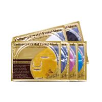 China Customized Facial Care Mask 24k Gold Hydrating Collagen Face Mask Sheet Brightening for sale