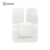 China OEM Sterile Medical IV Dressings 6x8cm Nonwoven Iv Fixing Cannula Bandage for sale