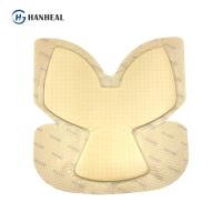 China Large Waterproof Silicone Wound Dressing With Gentle Border For Bed Sore Leg Ulcer for sale