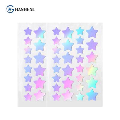 China Colorful Heart Shaped Acne Pimple Patch Spot Treatment Patches for Face 12mmx6 for sale