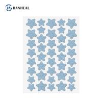 China Customized Color Hydrocolloid Acne Pimple Patch Star Shape For All Skin Types for sale