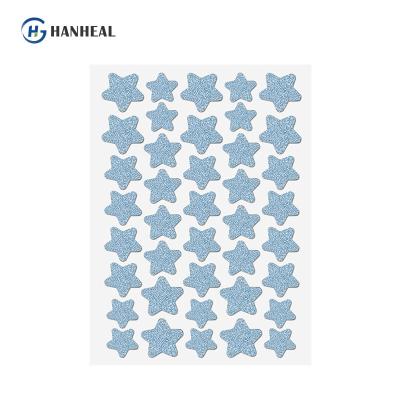 China Customized Color Hydrocolloid Acne Pimple Patch Star Shape For All Skin Types for sale