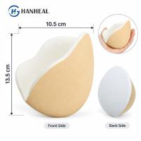 China Self-Adhesive Silicone Foam Heel Dressing for Pressure Ulcers and Exuding Wounds for sale