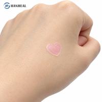 China Custom Pink Heart-Shaped Dissolving Microneedle Acne Patch Hydrocolloid Microneedle Acne Patch for Skincare Brands for sale