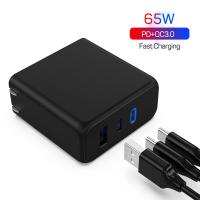 China AC 100V PD Power Adapter Dual Usb C PD Charger For Worldwide for sale
