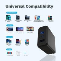China 65w 50Hz Dual PD Power Adapter USB C UAP653 OEM for sale