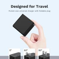 China Fast Charger Foldable Usb C PD Adapter Private Mold 50Hz 12v 65W for sale