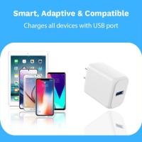 China Universal USB PD Power Adapter Compatible AC 5V/2.4A ETL Certificated for sale
