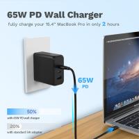 China RoHS UAP653 PD Power Adapter USB C Wall Charger For Laptop for sale