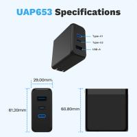 China 65w Mini PD Power Adapter Charger OTP Protection Custom for sale