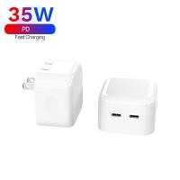 China Portable Travel PD 3.0 adapter Phone Charger Wall Plug 35W ODM for sale