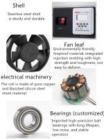 China Electric Industrial Ozone Generator Air Purifier 220V/50Hz for sale