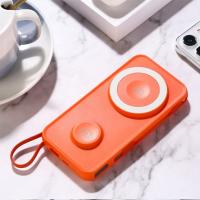 China 10000mAh Magnetic Wireless Power Bank for Mobile Phone Watch and Earphone Charging for sale