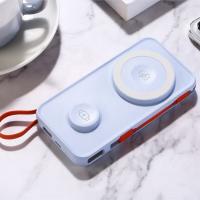 China 10000mAh Magnetic Wireless Power Bank for Mobile Phone Watch and Earphone Charging for sale