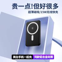 China Mini Ultra Slim PD 20W Portable Mini Powerbank 15W Magnetic Wireless Charger Battery Fast Charger Power Bank 10000mah Fo for sale