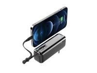 China 5000mAh Capsule Power Bank and Wall Charger Mini Portable Charger for All Devices for sale