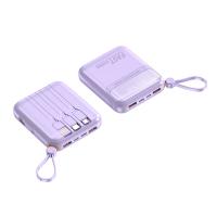 China PD22.5W 3.0 Ultra Slim 10000mah Powerbanks with Type-C Input and LED Display Blue Color for sale