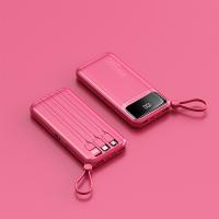 China Arrivals 2024 LED Display Function Fast Charging Power Banks 10000mah 20000mah with Cables for sale