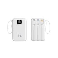 China Universal Socket Digital Display Power Bank 10000mah for Charging Mobile Phone for sale