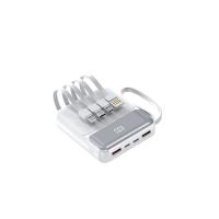 China 20W Fast Charge 10000mAh 20000mAh Universal Portable Power Bank with Micro USB Input and LED Display for sale