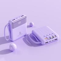 China 20W Fast Charge 10000mAh 20000mAh Universal Portable Power Bank with Micro USB Input and LED Display for sale