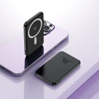 China Ultrathin Magnetic Wireless Fast Charge Power Bank with Type-C Input Interface 15W/20W 5000/10000mAh for sale