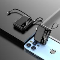 China 66W 20W 10000mAh Portable Mini Power Bank for Fast Charging Mobile Phones for sale